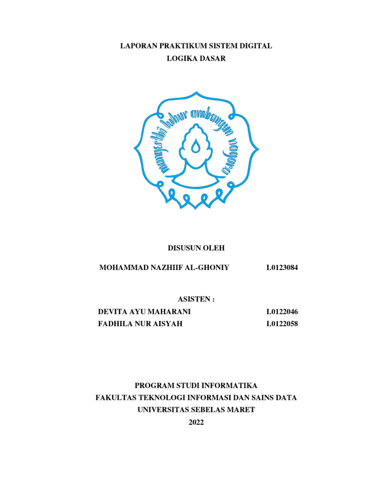 Laporan Praktikum Sistem Digital Logika Dasar | PDF