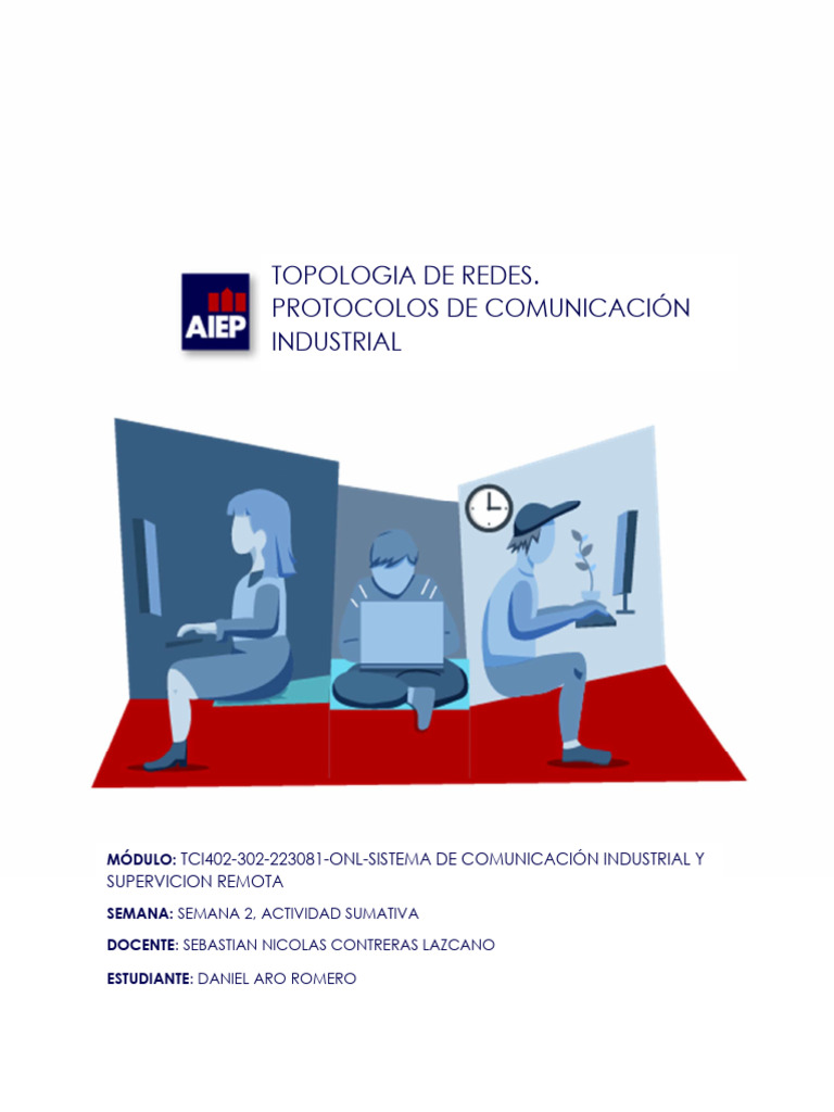 Tarea U1 Daniel Aro Romero | PDF | Red de computadoras | Modelo osi