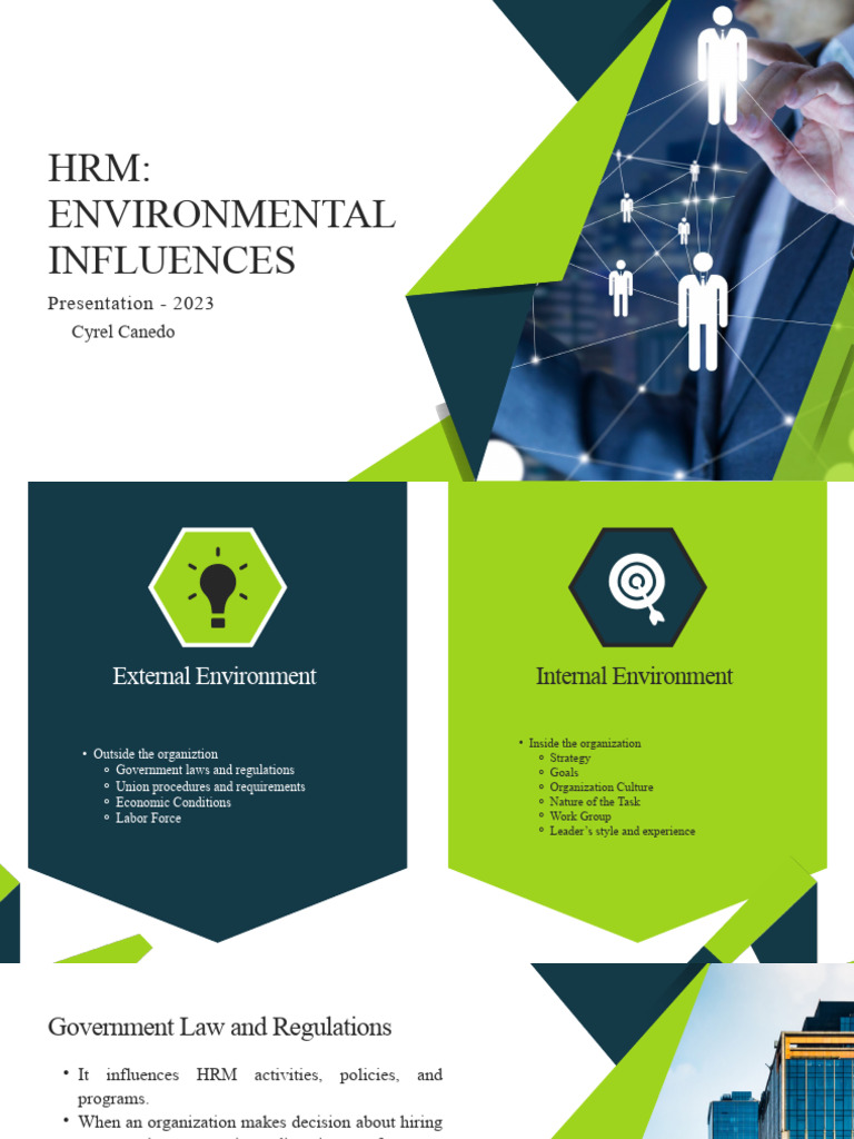 HRM: Internal and External Influences | PDF | Human Resource Management ...