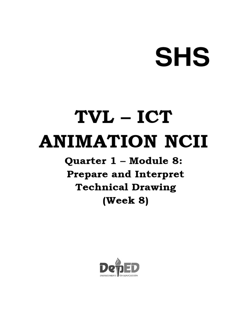 TVL ICT ANIMATION-NCII Q1 MODULE-8 Passed | PDF | Computing