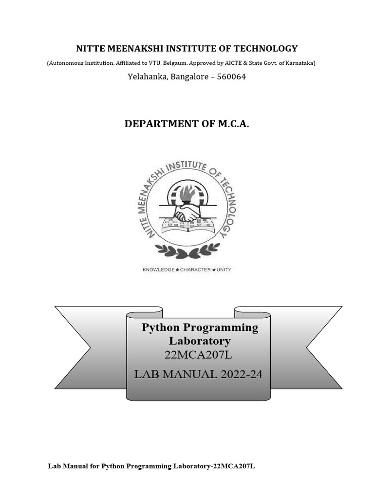 Python Programming Lab Programs | PDF | Computer Programming | Python ... Python Programming Lab Programs | PDF | Computer Programming | Python ...