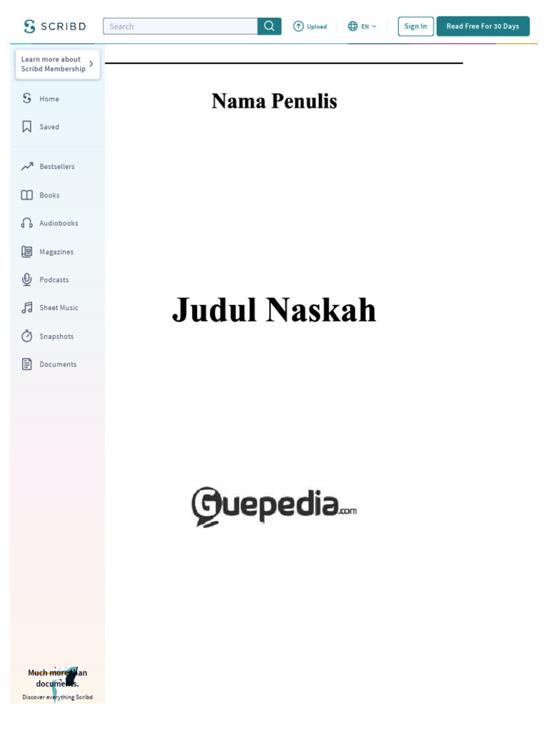PDF Template Guepedia - Compress | PDF | Scribd | Digital Rights
