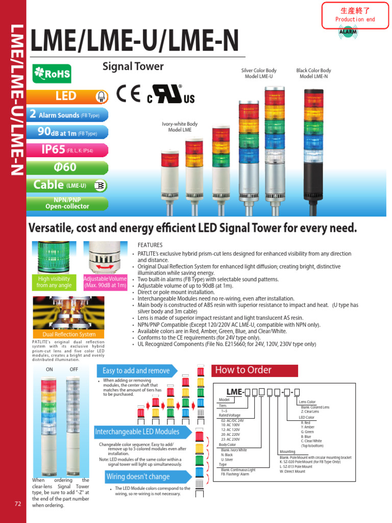 Lme Cat en | Download Free PDF | Light Emitting Diode | Color