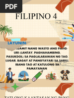 Lantay Pahambing Pasukdol Grade5 Worksheet | PDF