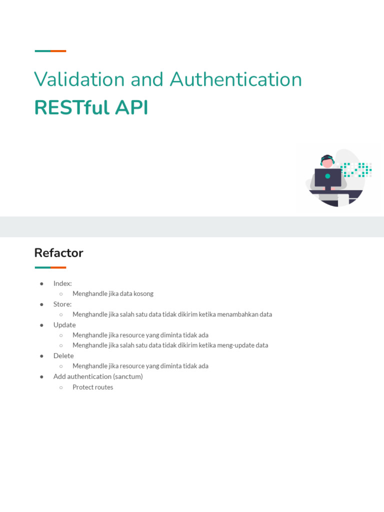 Pertemuan 7 - Validation and Authentication | PDF