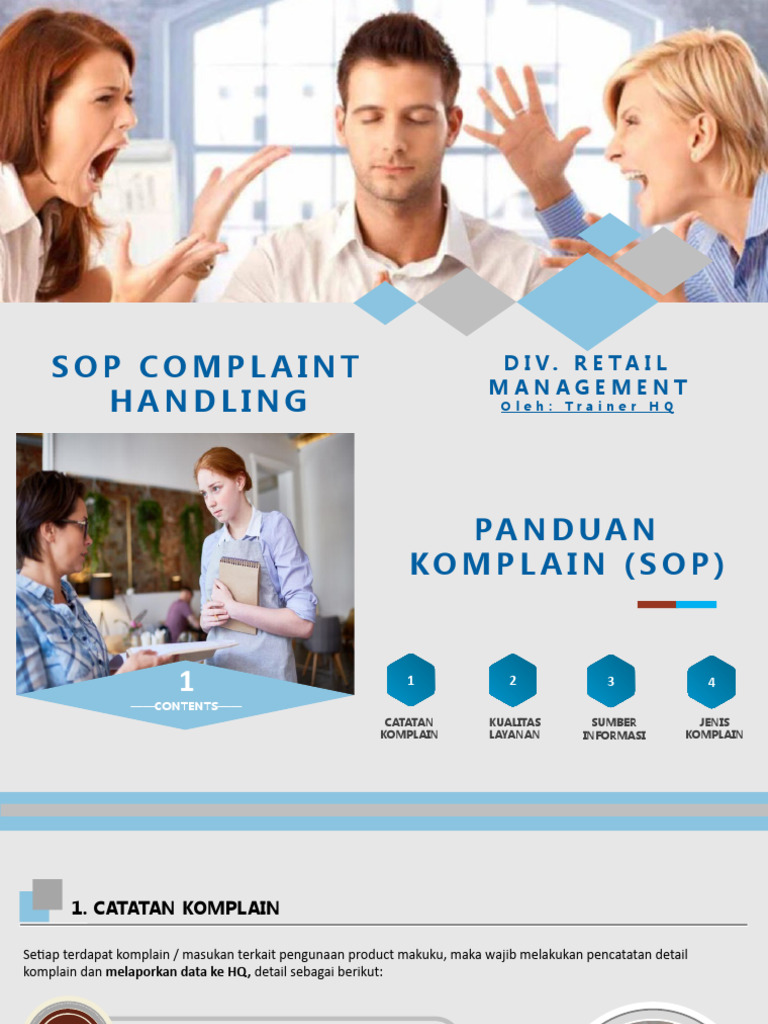 Handling Komplain Update | PDF | Pengelolaan Keuangan & Uang