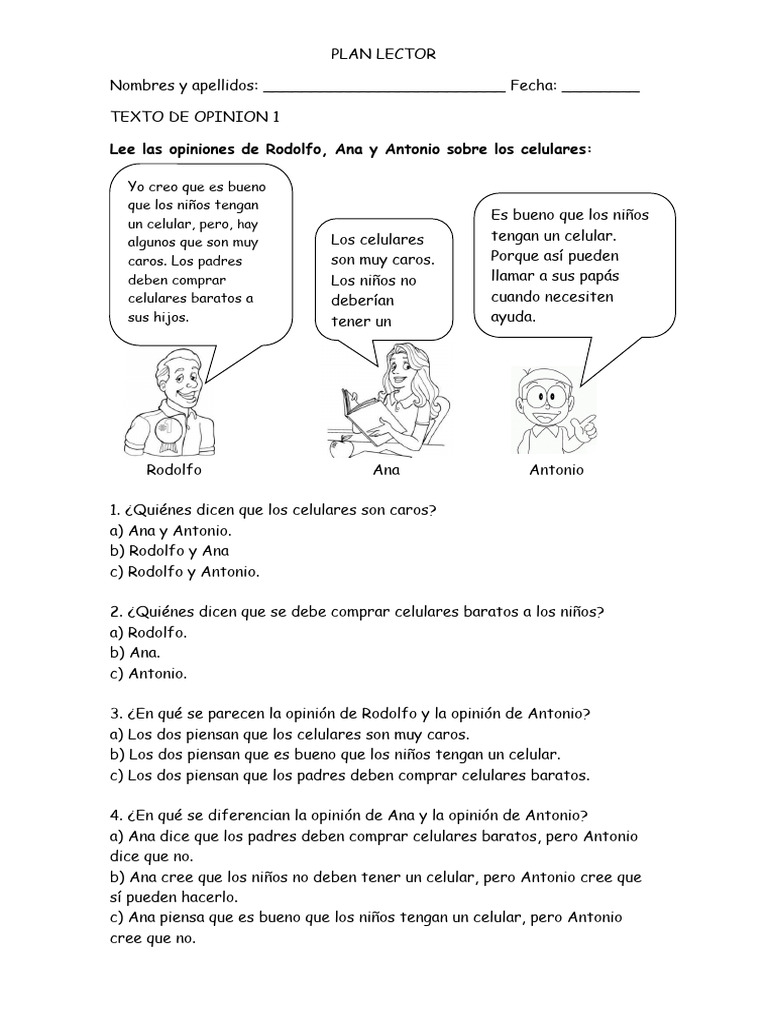 Lecturas de Plan Lector | PDF