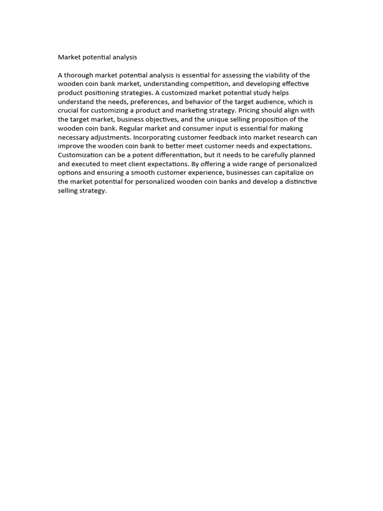 Market-potential-analysis | PDF