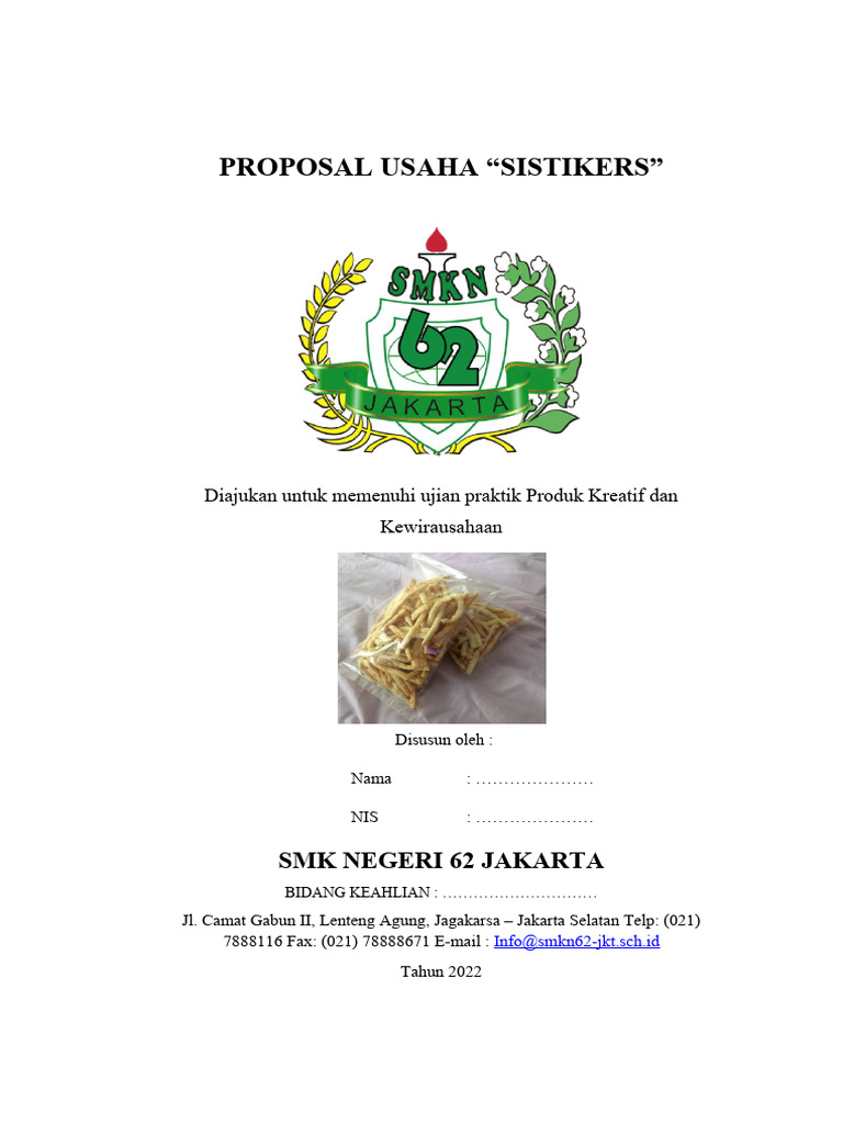 Contoh Proposal | PDF