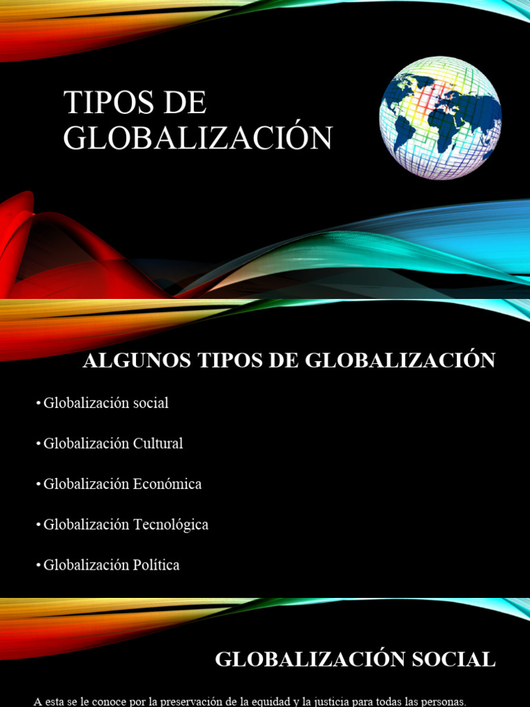 Tipos de Globalización Explicados | PDF | Globalización | Globalización ...