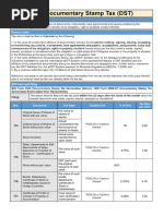 Monthly Documentary Stamp Tax Return | PDF | Taxes | Stocks