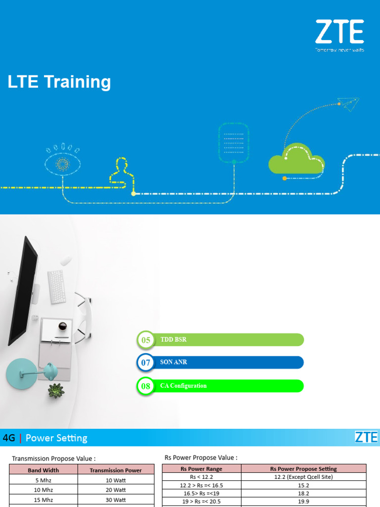 LTE Basic Optim v2 | PDF | Mobile Telecommunications | Physical Layer Protocols