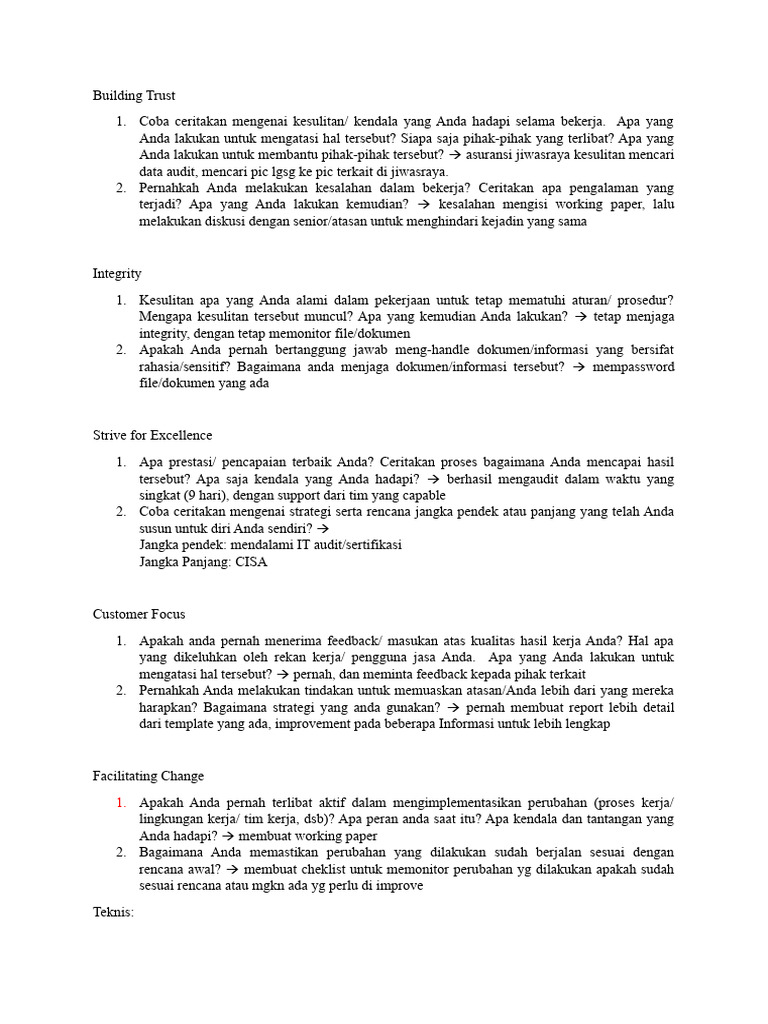 Interview Farhan | PDF