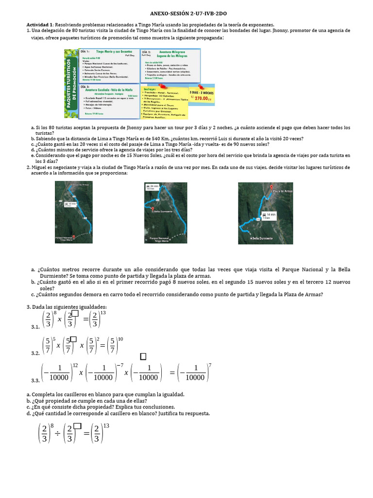 Anexo Sesión 2-U7-Ivb-2do Ab | PDF | Métodos y materiales de enseñanza