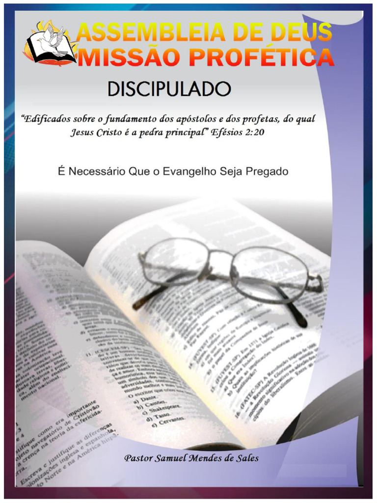 apostila discipulado 2023 | PDF | Jesus | Oração