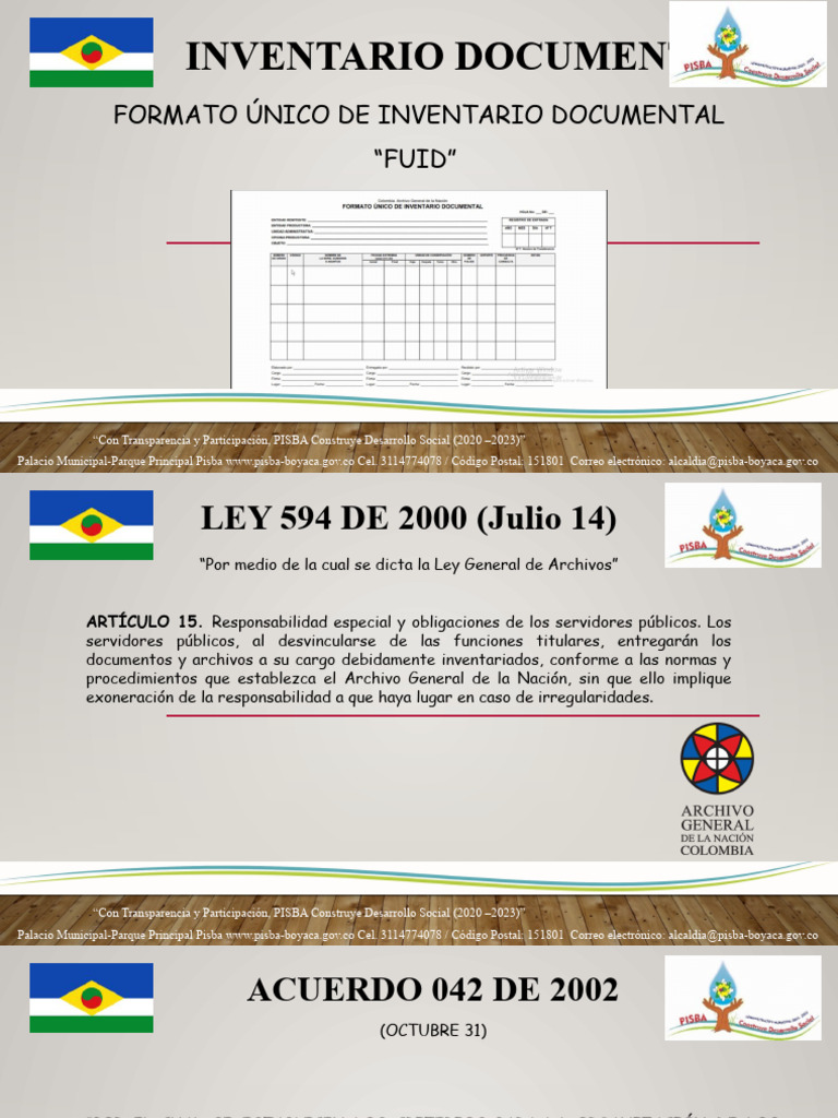 Presentación Fuid Alcaldía Pisba | PDF | Gobierno