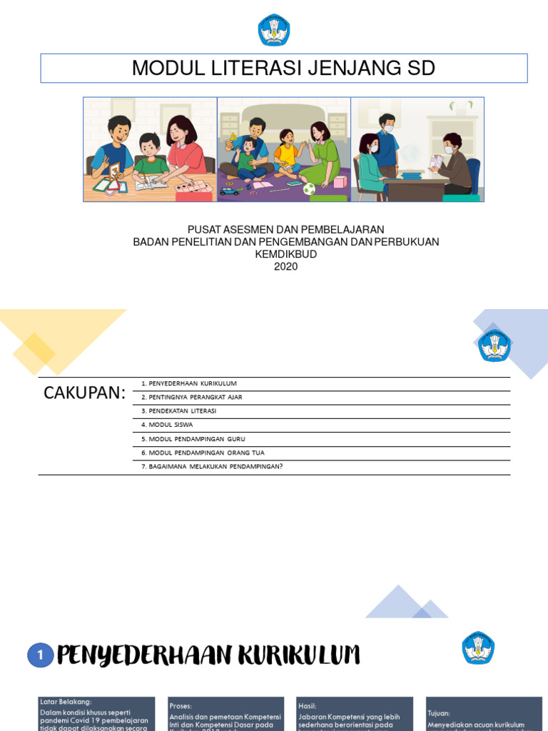 Modul Literasi SD untuk Guru & Orang Tua | PDF