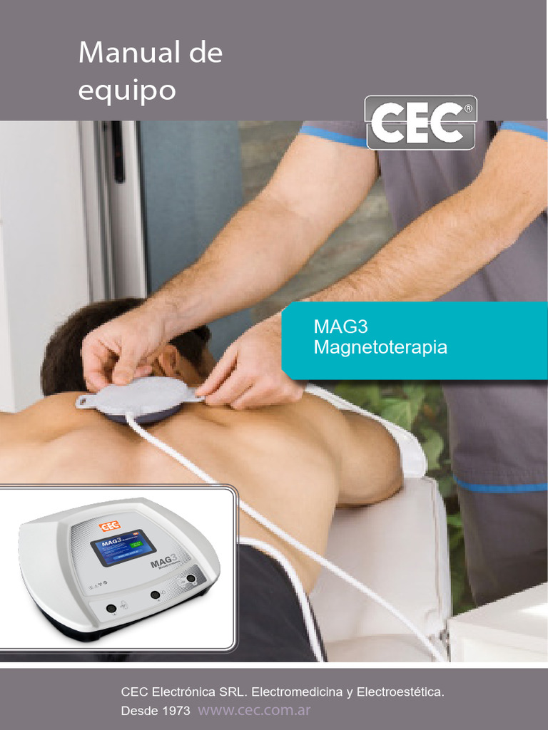 Manual de Uso del Equipo MAG3 CEC | PDF | Metabolismo | Biología Celular)