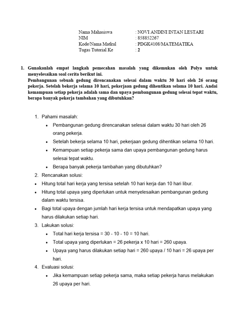 TT2 - Pdgk4108-Novi Andini Intan Lestari | PDF | Metode & Bahan Ajar