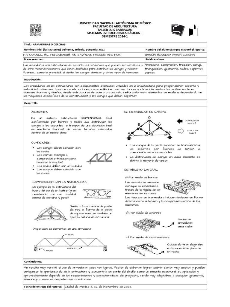 Elementos de Armaduras Estructurales | PDF | Braguero | Hormigón