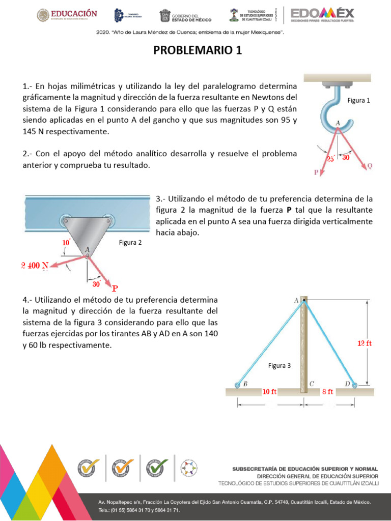 Problemario #1 | PDF