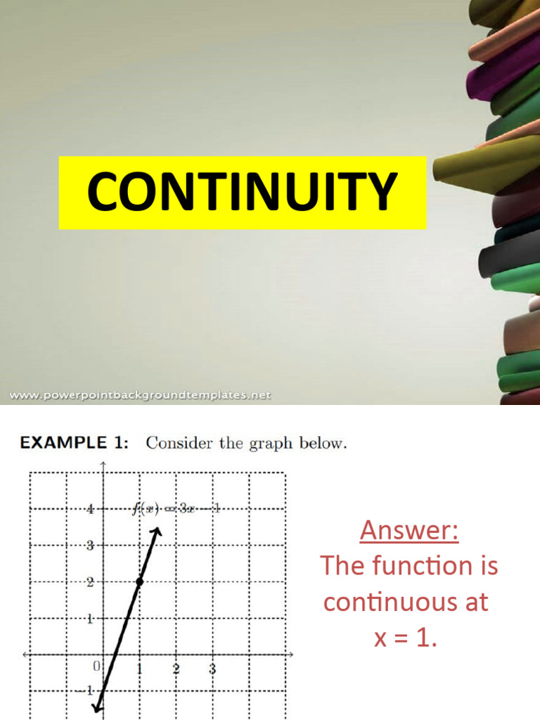 Continuity | Download Free PDF | Function (Mathematics) | Mathematical Analysis