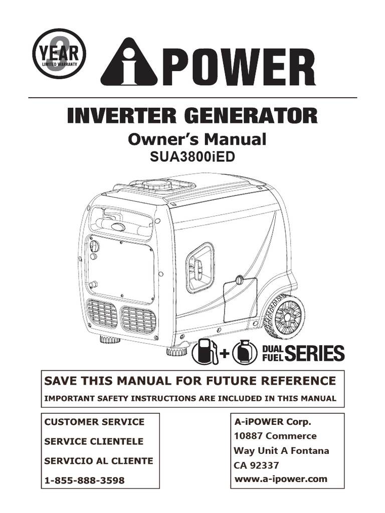 A Ipower | PDF | Gasoline | Switch