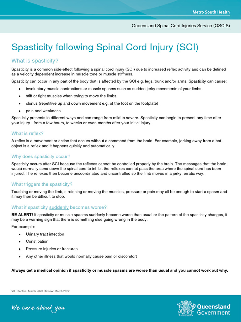 Spasm | PDF | Diseases And Disorders | Medical Specialties