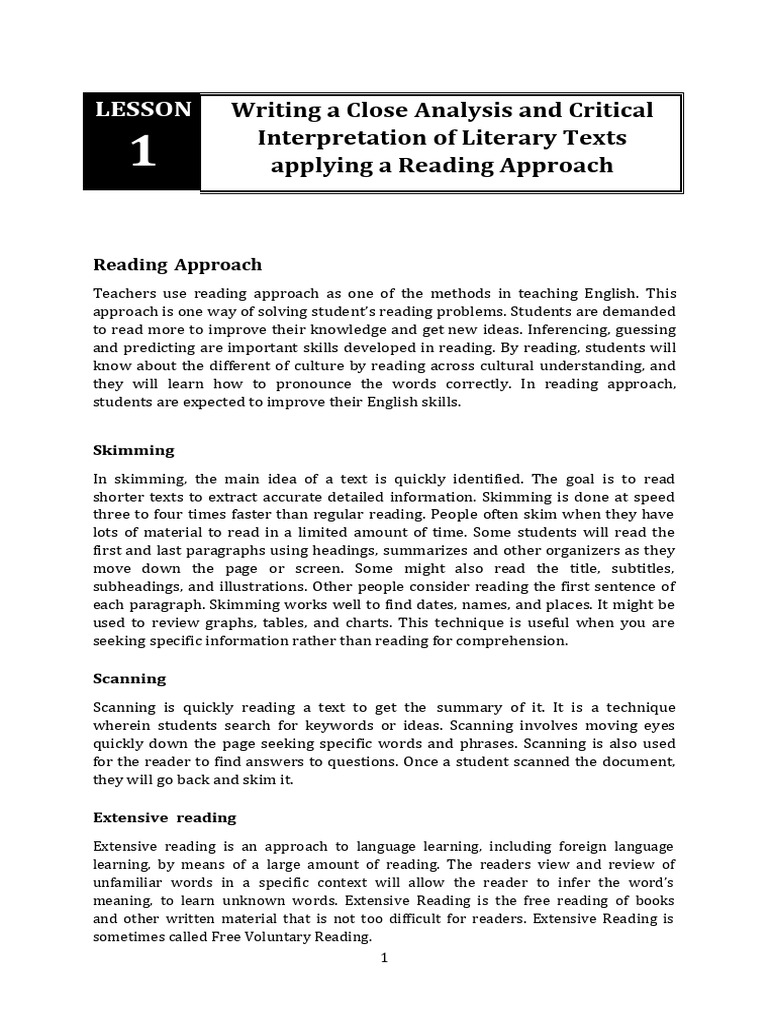 Reading Approaches | PDF | Speed Reading | Cognitive Science