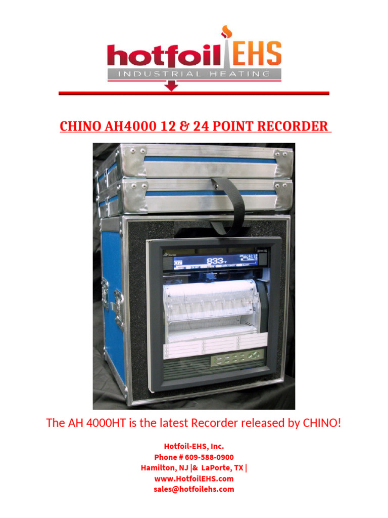 Heat Treating Recorder Upgrade | PDF