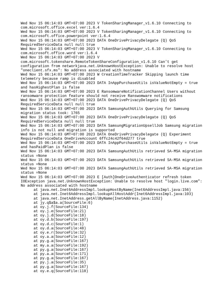 Current Log | PDF | Computer File | Information Technology