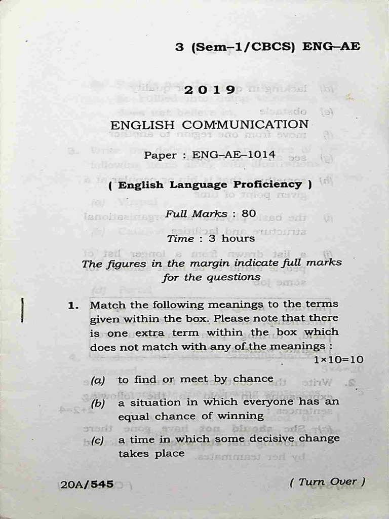 English Communication | PDF