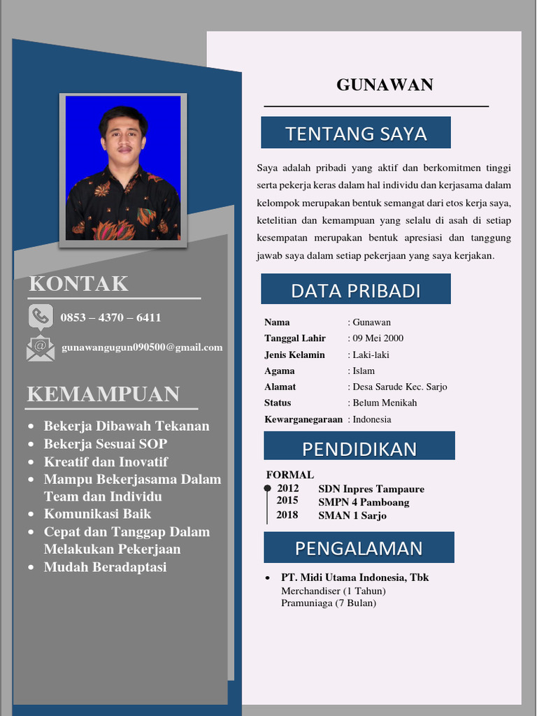 CV Gunawan | PDF