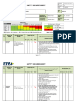 Warehouse Safety Risk Assessment | PDF | Forklift | Warehouse