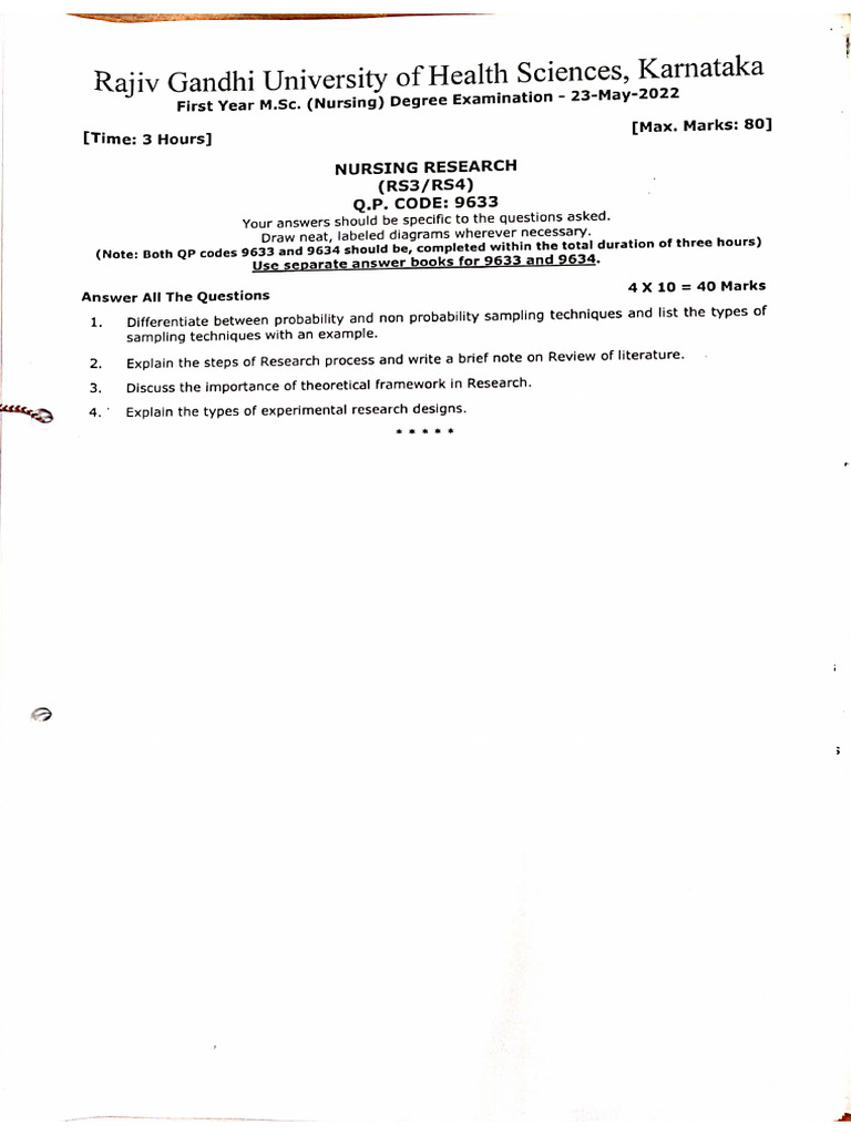 Research And Statistics Pdf