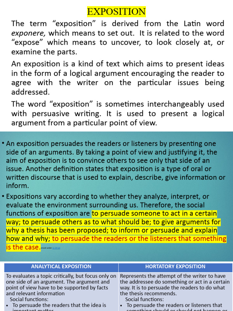 Exposition Text.x.2.23 | PDF | Argument | Human Communication