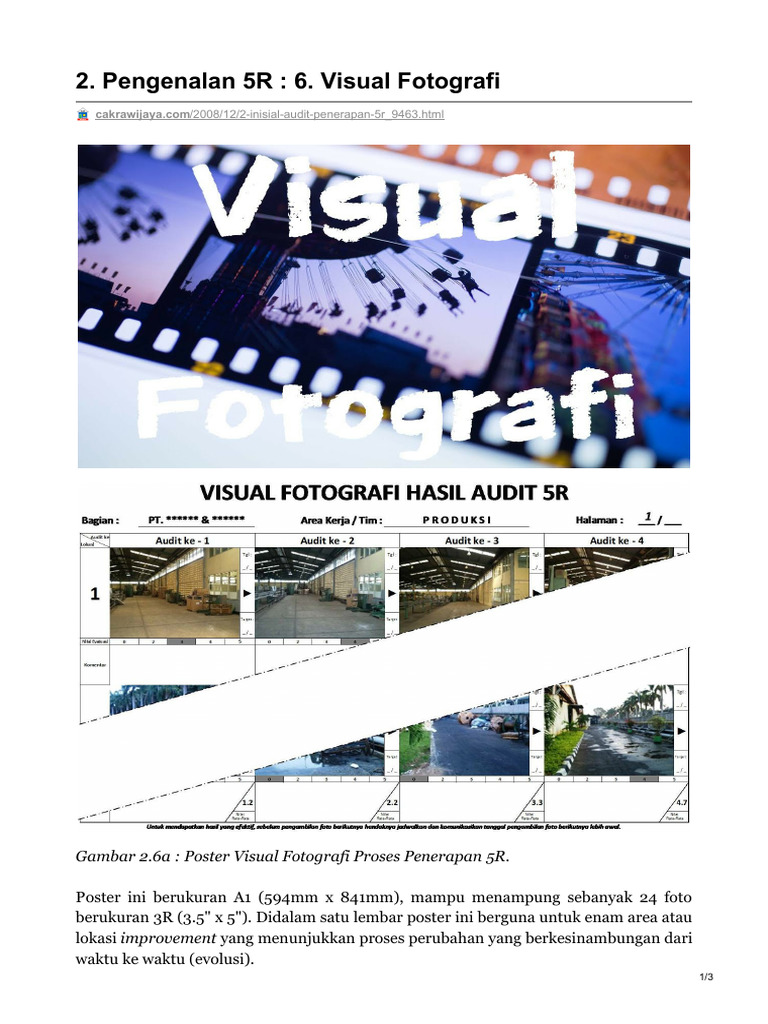 2 Pengenalan 5R 6 Visual Fotografi | PDF