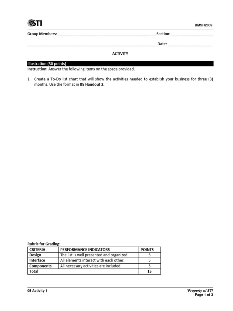 05 Activity 1 | PDF | Information Technology | Computing