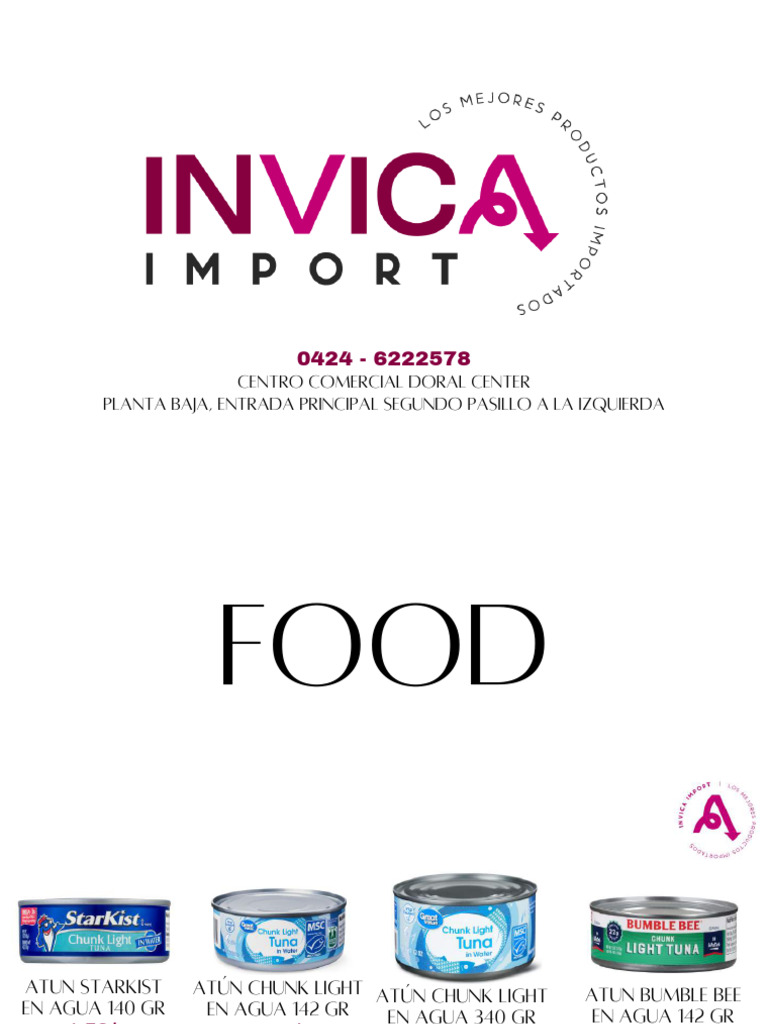 Catalogo Invica | PDF | Aceite de oliva | Mayonesa