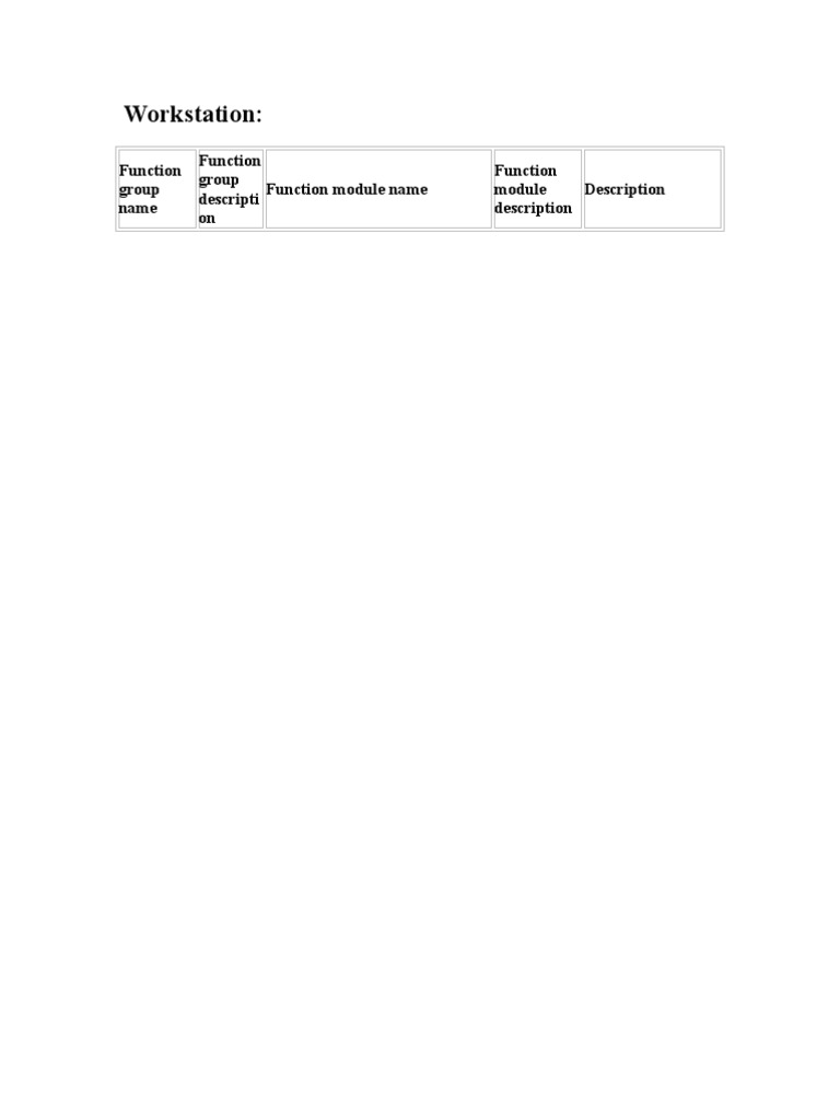 Function Modules | PDF
