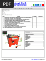 Checklist For Equipment Inspection Circular Saw | PDF | Business ...