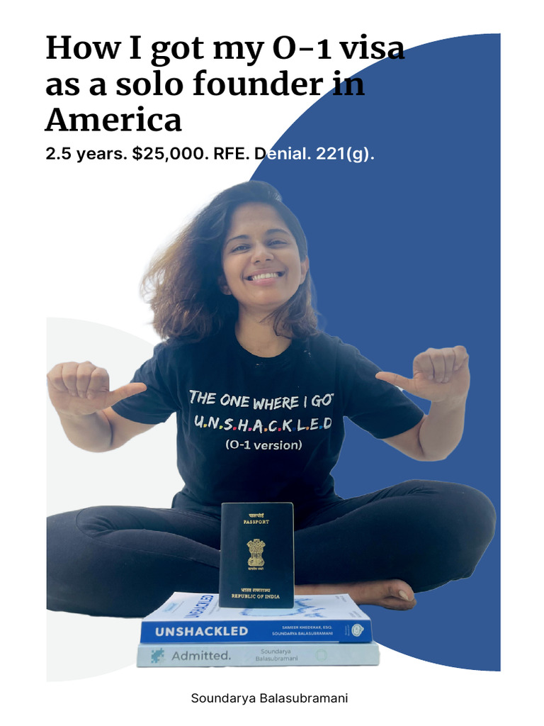 Soundarya Balasubramanis o 1 Visa Story | PDF | H 1 B Visa