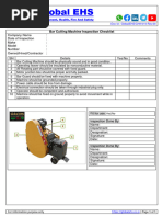 Jackhammer Inspection Checklist | PDF