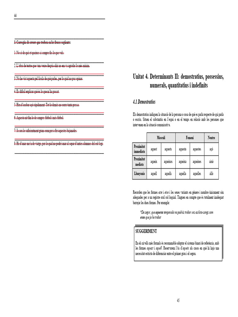 Unitat 4 - Determinants | PDF