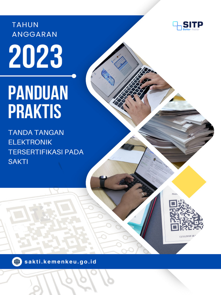 Panduan Tanda Tangan Elektronik SAKTI | PDF