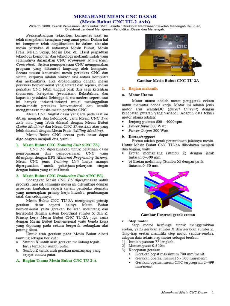 CNC Bubut | PDF