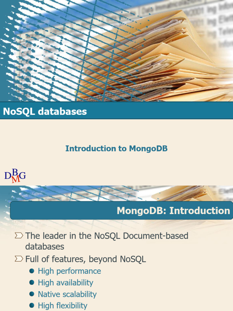 02 Mongodb Query Pdf Database Index Mongo Db