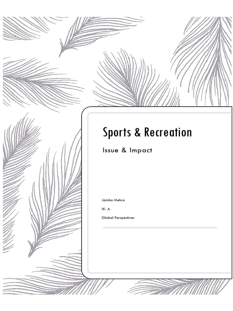 Sports & Recreation Notes | PDF | Physical Fitness | Relaxation ...