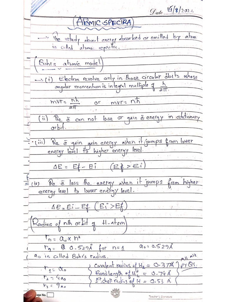 Atomic & Nuclear Physics | PDF