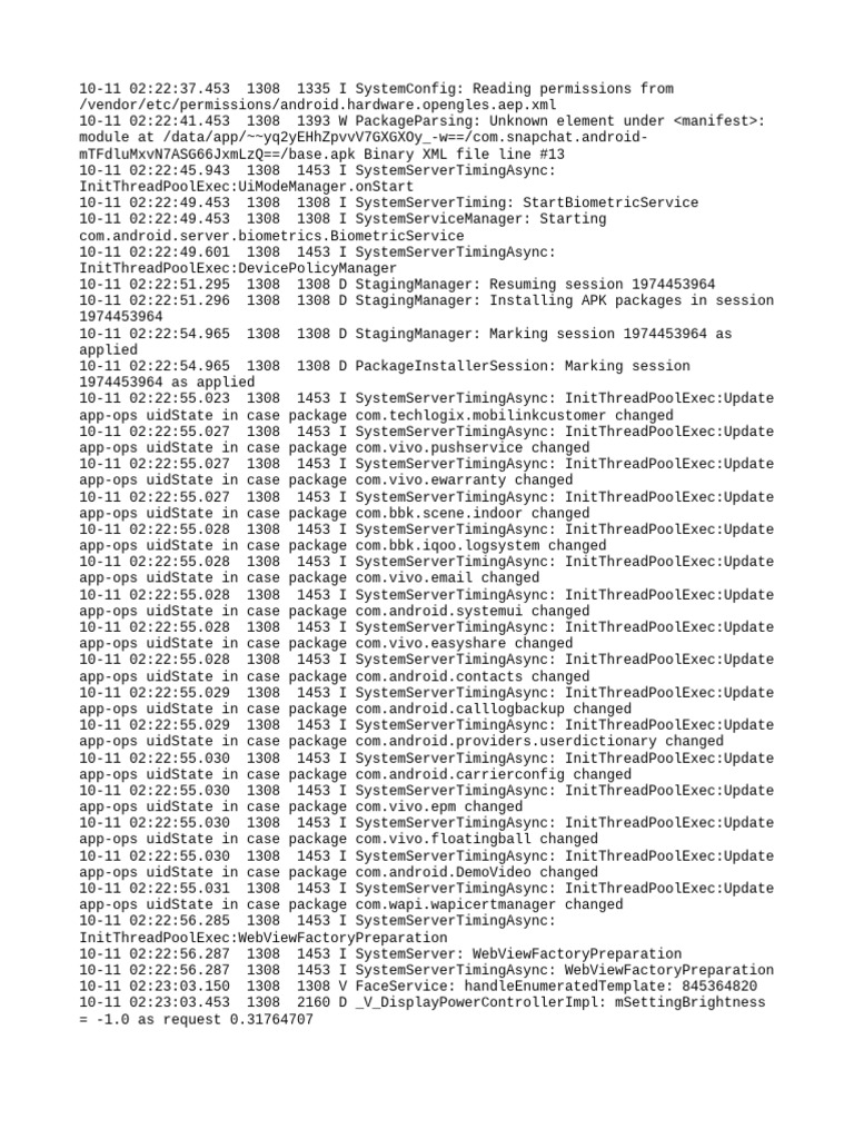 Log Pdf Software Engineering Operating System Technology 4552